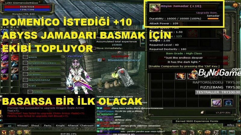 Domenico +10 Abyss Jamadar Basmak İçin Ekibi Topluyor :D - İstediğini ...