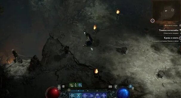 Diablo 4: Загадка с жаровнями. Загадка с факелами. Подвал с жаровнями ...