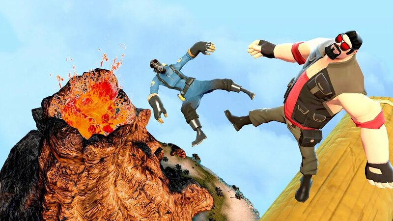 Garry's Mod Ragdolls Team Fortress 2 GMOD Ragdolls - Смотреть онлайн в ...
