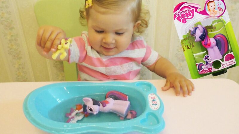 My Little Pony Bath time MLP open new toys МЛП МОЙ Маленький ПОНИ ...