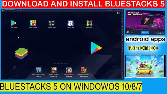 bluestacks 5 windows 7: 1 bin video Yandex'te bulundu