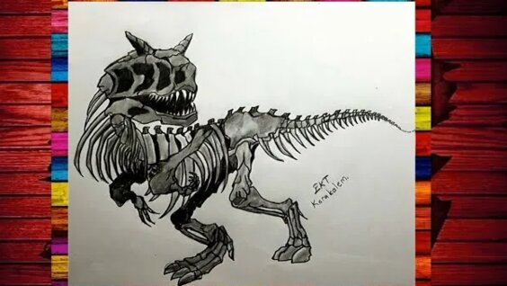 karakalem dinazor çizimleri: 1 bin video Yandex'te bulundu