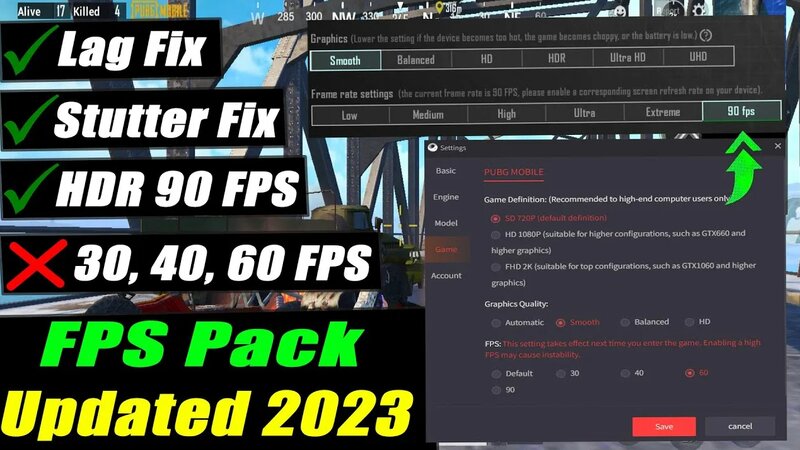 GameLoop Emulator Lag, Stutter, Freeze And FPS Drops Fix | HDR 90 ...