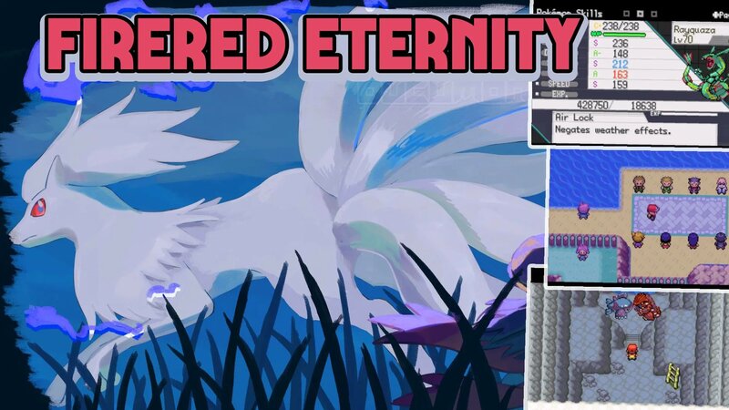 Pokemon Fire Red Eternity - взлом GBA ROM с 9 стартовыми персонажами ...