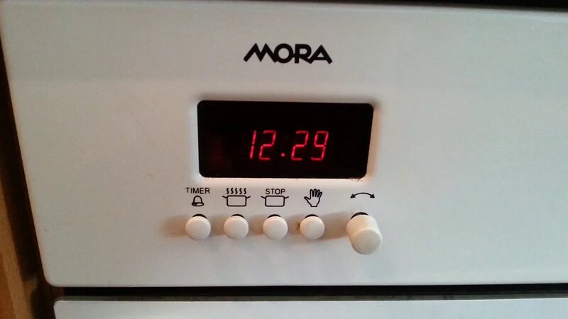 How to set clock on Mora oven, Gorenje , Smeg, Diplomat, Miele, six ...