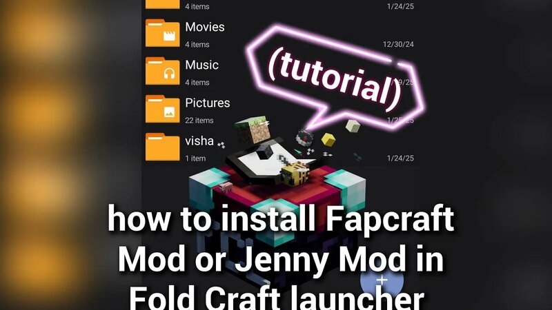 (tutorial) how install Fapcraft Mod in Fold Craft launcher - Смотреть ...