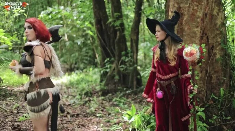 D_D_Приключение_эльфа_с_богом_Эросом_(ArinaFox,_Sweetie_Fox,_Diana ...