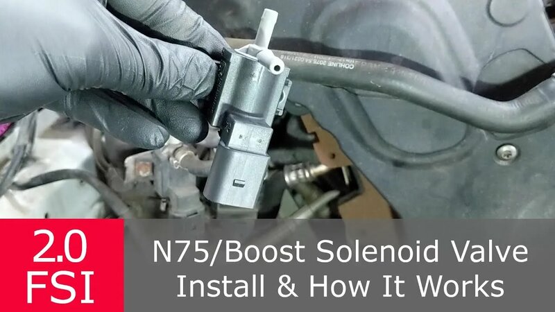 N75 Valve - Audi/VW Testing & Install | How it works | 2.0 FSI A4 B7 ...
