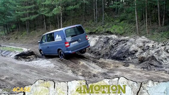 VW T5 Off Road Test Drive — Видео от VW BUS club (Transporter ...