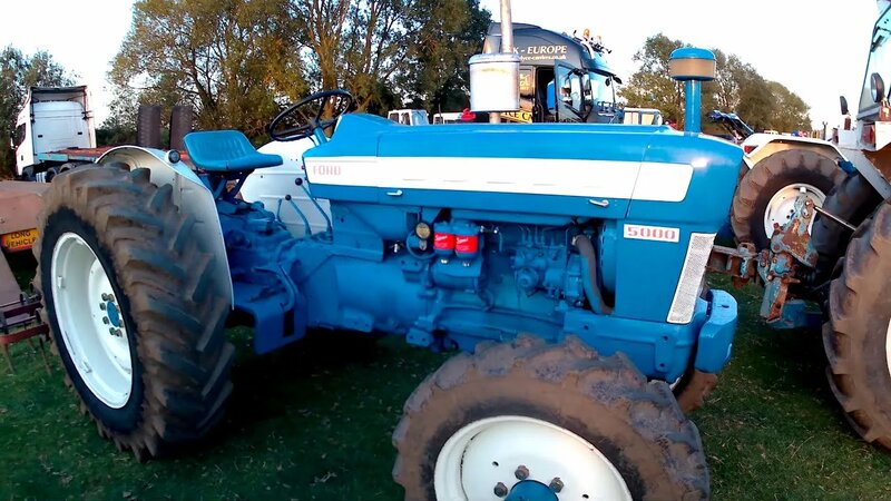 1967 Roadless Ford 5000 4x4 4.2 Litre 4-Cyl Diesel Tractor (65 HP ...