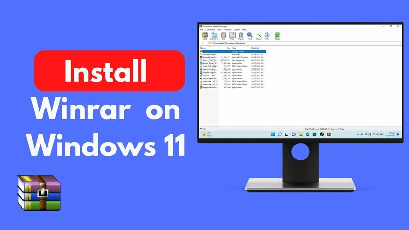 How to Download and Install Winrar for Free on Windows 11 (New) | Use ...