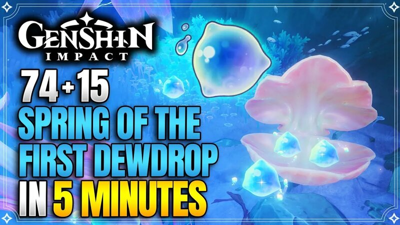 Spring of the First Dewdrop Locations | Fast & Efficient | Navia ...