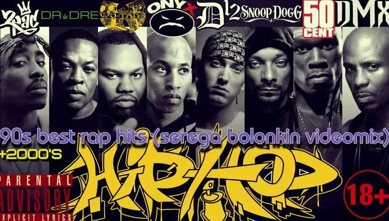 90s & 2000s Best Oldschool Rap Hits & Hip-Hop Classic (Serega Bolonkin ...