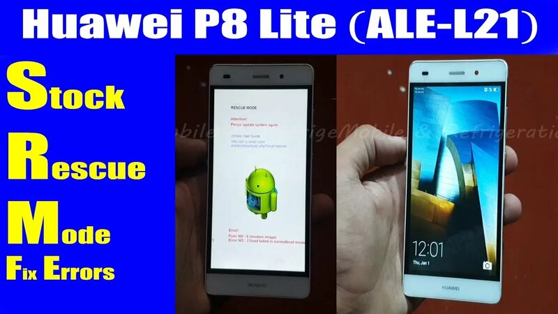 Huawei P8Lite Rescue Mode Error Func No 6 (Modem image) Error No 2 ...