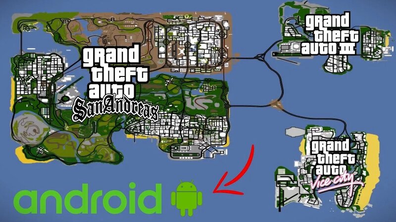 All GTA Maps Combined In GTA SA Android | GTA Mixed Android | 2024 PC ...