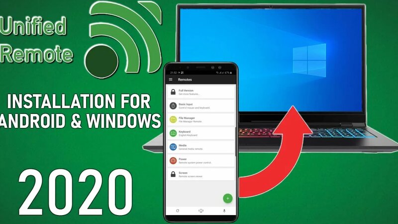 Unified Remote Installation Guide on Android and Windows 2020 ...