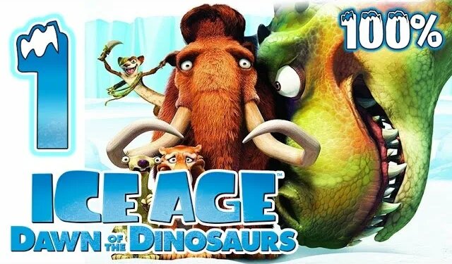 Ice Age 3: Dawn of the Dinosaurs Walkthrough Part 1 ~ 100% (PS3, X360 ...