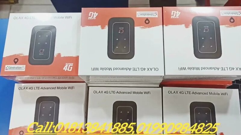 OLAX Wd680 new 4G LTE Advanced Rechargeable Portable WiFi Mobile Router ...