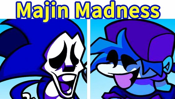 Friday Night Funkin': VS Majin Madness Sonic FULL WEEK + Secret Code ...