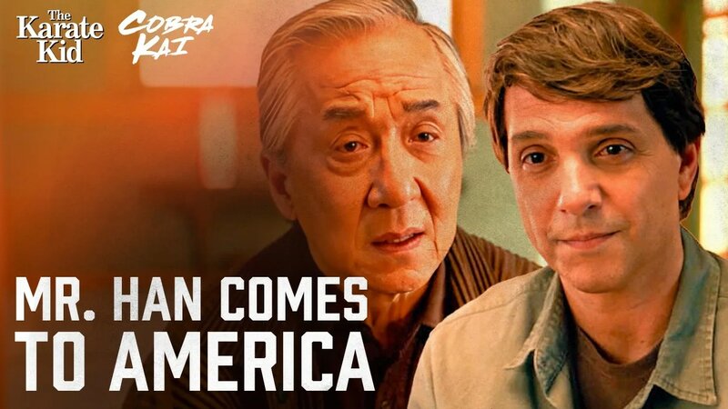 Mr. Han Comes to America | Karate Kid: Legends (Jackie Chan) - Смотреть ...
