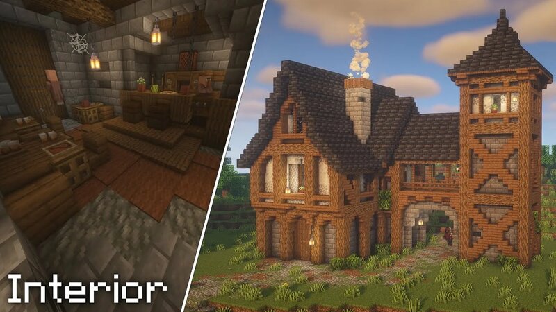Minecraft Medieval Tavern/Inn Interior - Смотреть онлайн в поиске ...