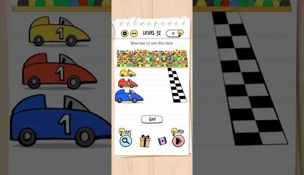 Brain test tricky puzzles level 32 solution or Walkthrough - Смотреть ...