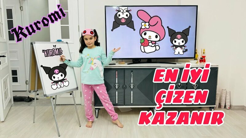 Kuromiyi EN Güzel Çizen Kazanir !! Kuromi VE MY Melodi !! KİM Kazandi ...
