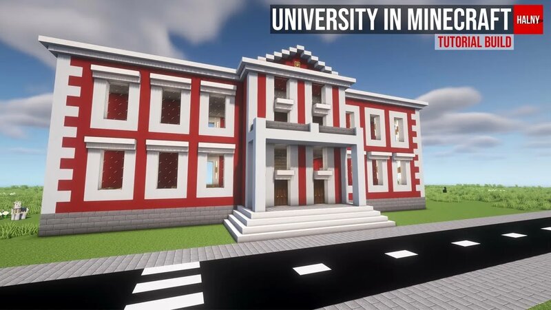 How to build a university in Minecraft - Смотреть онлайн в поиске ...