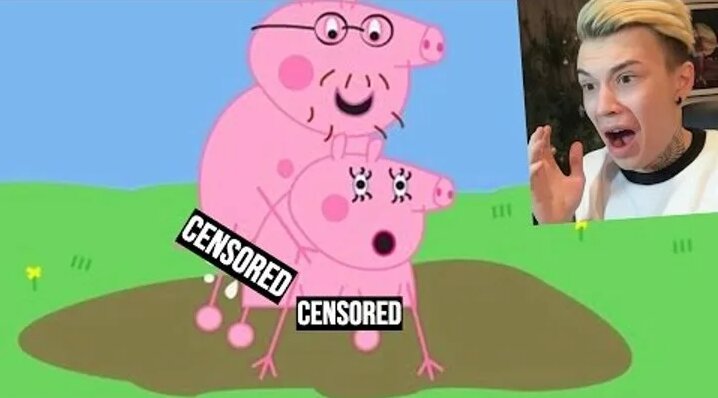 Видео Родители Свинки Пеппы... - ТЕСТ НА Психику НЕ Смейся Challenge Свинка Пеппа RYTP | OK.RU ...