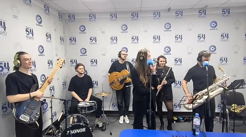 Джазовый коллектив Jay jazz band (08.12.25) — Видео от Радио 54 ...