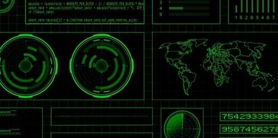 Green Futuristic Hacker Background HUD Full HD 60 FPS - Смотреть онлайн ...