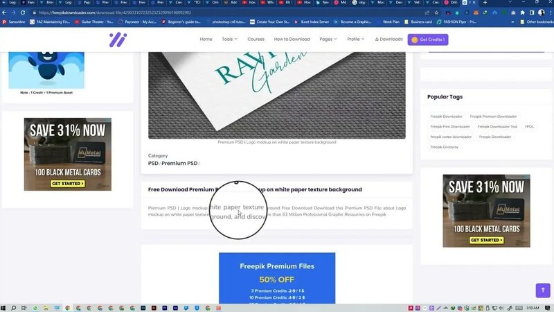 How to Download Premium file free from Freepik - Yandex Video aramada ...
