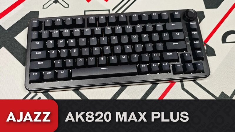 Обзор Ajazz Ak820 MAX PLUS. Беспроводные магниты на бюджете - Смотреть ...