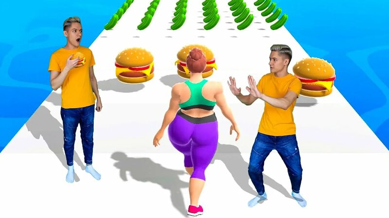 I'm in the Fat 2 Fit Game - iOS, Android Gameplay NEW Level Update ...