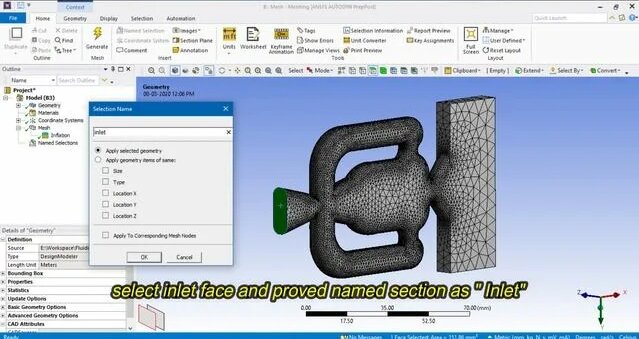 Fluidic Oscillator: Ansys Fluent Tutorial: Transient, Turbulent (CFD ...