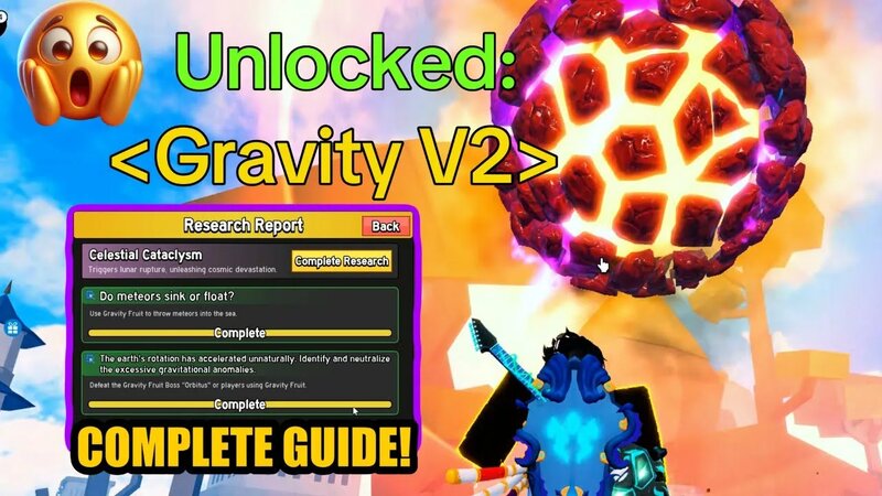 How to Fully Awaken Gravity Fruit in Blox Fruits | Complete Guide ...