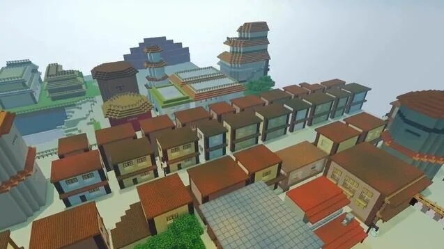 Minecraft - Naruto Hidden Leaf Village “Konohagakure” - Смотреть онлайн ...