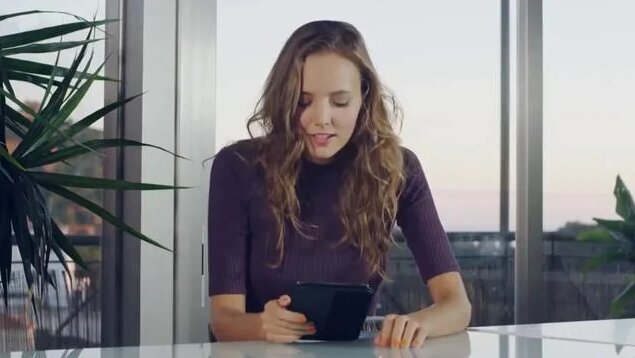 Hysterical Literature young woman reading a book and then something ...