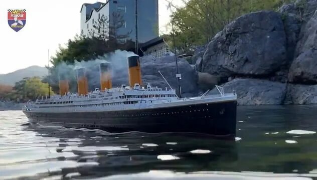 RMS Titanic | Trumpeter 1/200 RC Titanic | Mn86ks G500 - Смотреть ...