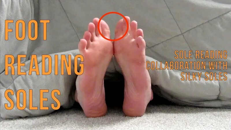 ASMR Sole Reading Collab w/SilkySoles | Bare Male Feet & Toes for ...