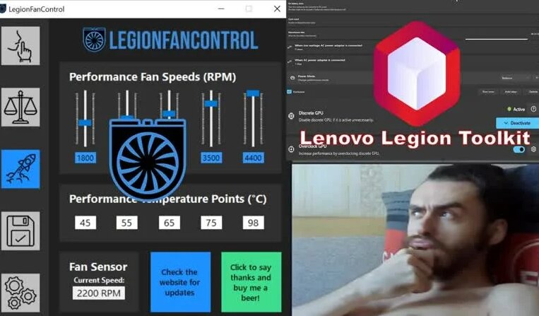 Обзор Lenovo Legion Toolkit и Legion Fan Control. Улучшаем ...