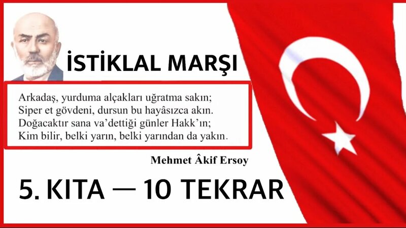 İstiklal marşı 5. kıta ezberleme — 10 tekrar - Yandex Video aramada ...