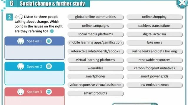 Aspect 11 Module 6 Social change and further study listening - Смотреть ...
