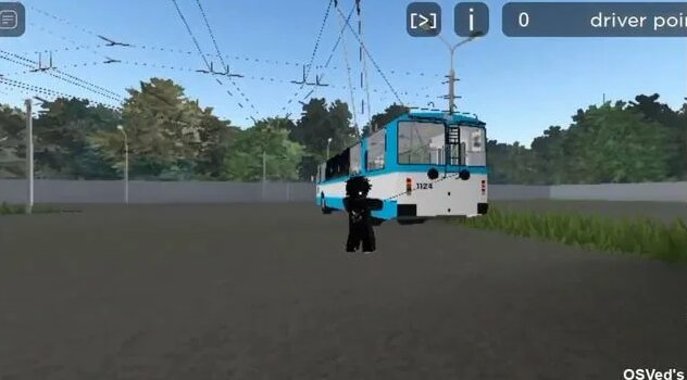Как поехать в trp trolleybus simulator(roblox) - Смотреть онлайн в ...