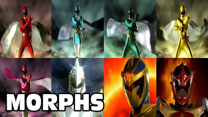 Mystic Force - All Ranger Morphs | Power Rangers Official - Смотреть ...