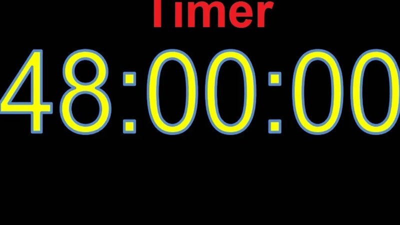 48 Hour Timer 48 Hour Countdown 48 Stunden Countdown Timer 48h timer ...