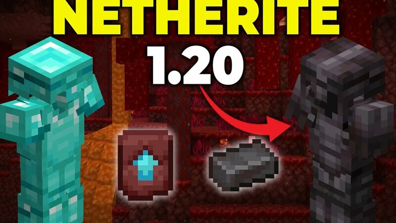 How To Craft Netherite Armor & Tools in Minecraft 1.20 - Смотреть ...