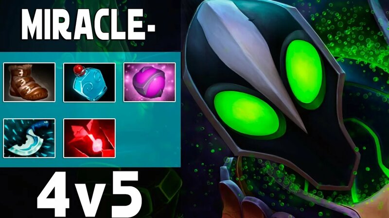 DOTA 2 - 4V5 miracle- rubick gameplay - mmr 8K - Смотреть онлайн в ...