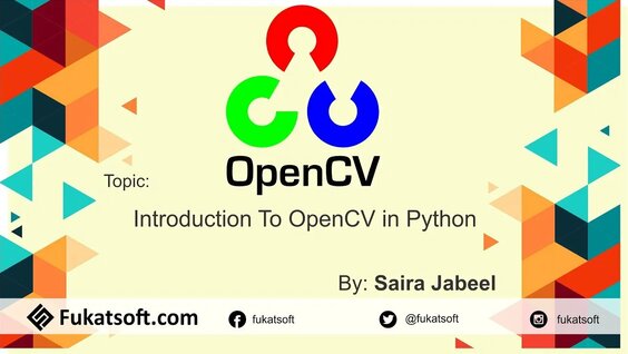 OpenCV Tutorials For Beginners (01) || Introduction To OpenCV In Python ... OpenCV Tutorials For Beginners (01) || Introduction To OpenCV In Python ...