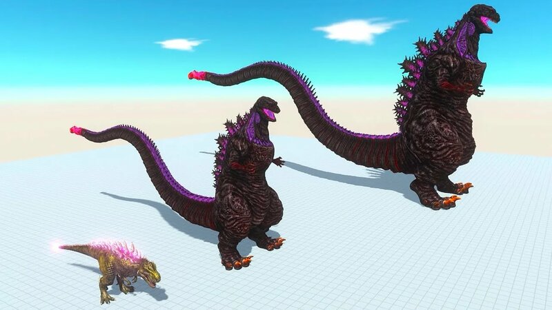 ARBS Godzilla Evolution | Best Godzilla: ShinGodzilla - Animal Revolt ...